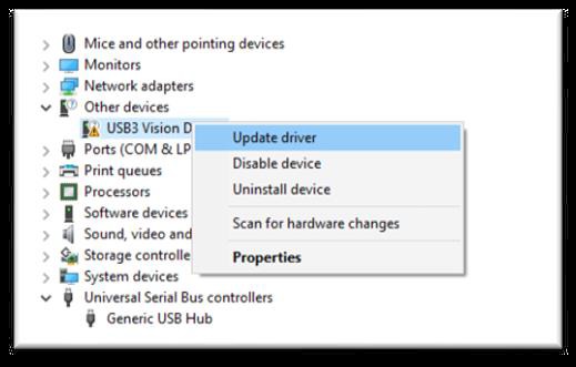 Common Vision Blox: USB3 Vision